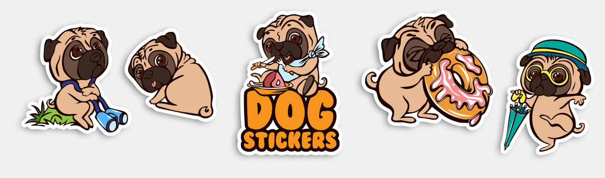 Dog Stickers Are Man’s Best Friend – Zapheads